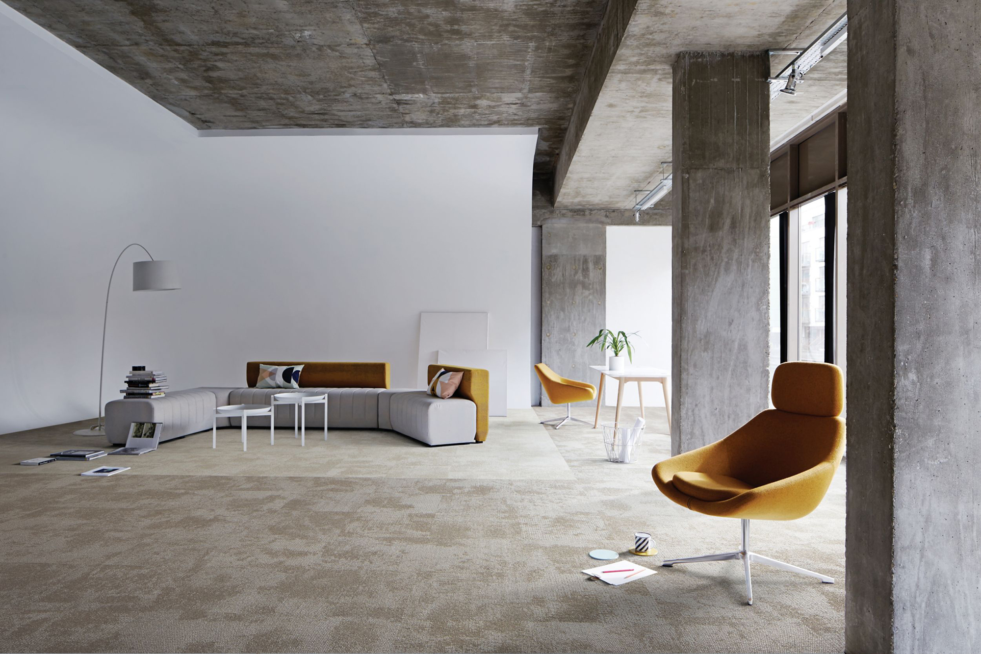 MOQUETA MODULAR INTERFACE COMPOSURE SONE - Fernández Textil