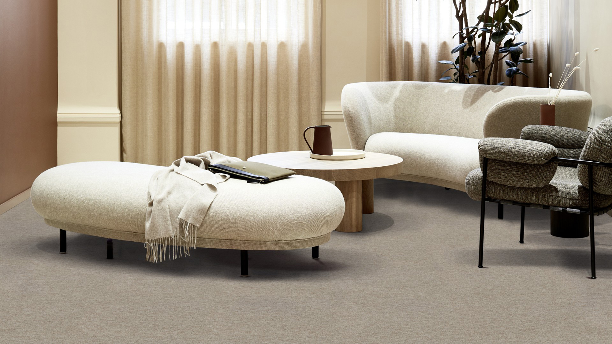 MOQUETA MODULAR INTERFACE HEUGA 530 II - Fernández Textil